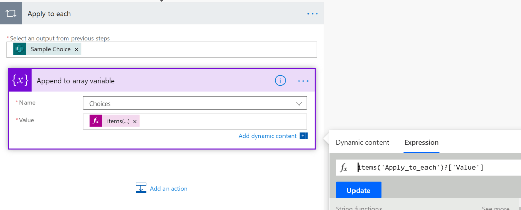 Power Automate – Update MultiChoice Field | Knowledge Share