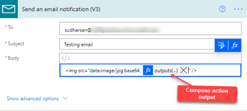 Power Automate – Send email with embeded image | Knowledge Share