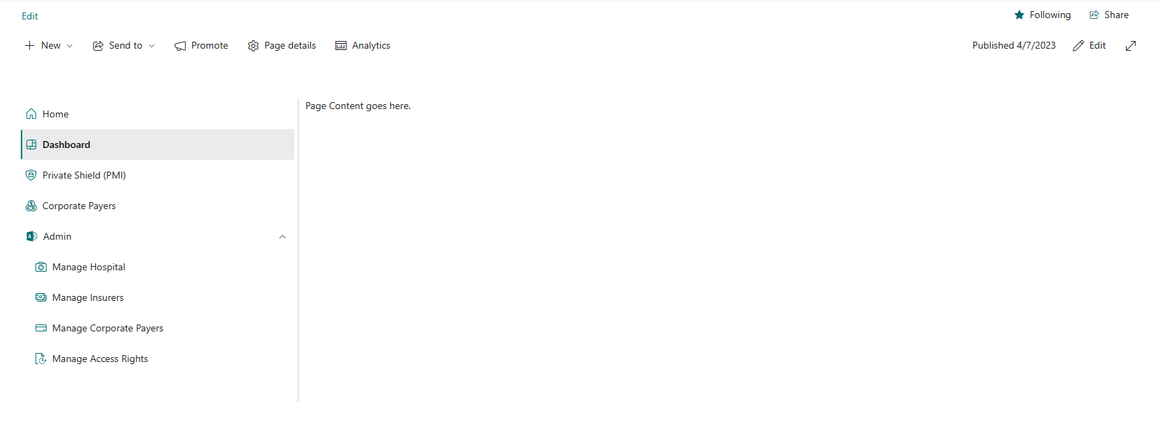 SPFx – Custom Left Navigation For SharePoint Online | Knowledge Share
