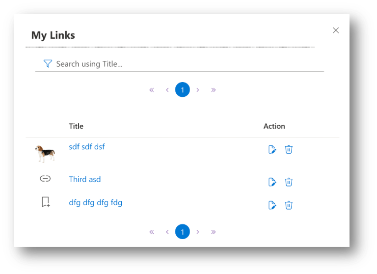 Modern QuickLinks – SharePoint Web part | Knowledge Share