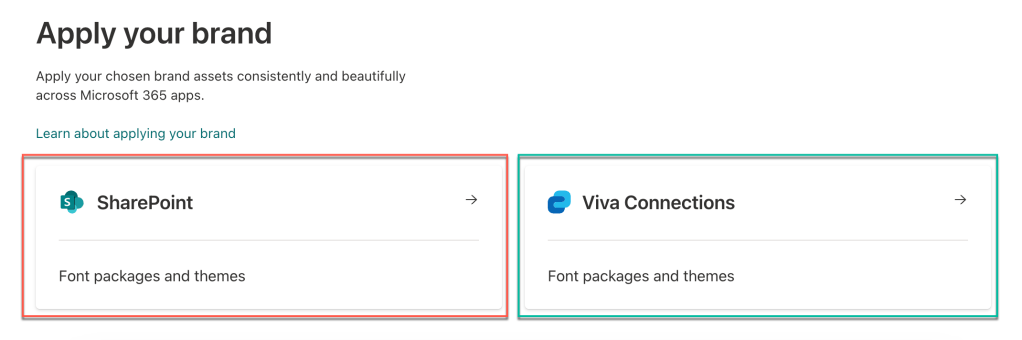 Brand Fonts Using SharePoint Brand Center | Knowledge Share